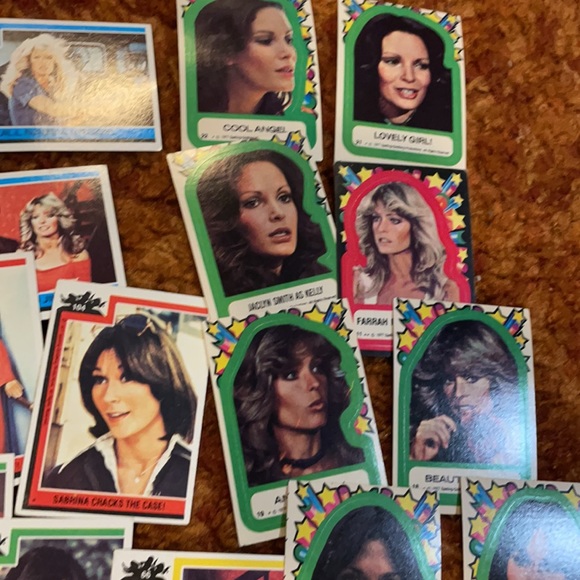 Other | Bundle Of Charlies Angels Trading Cards | Poshmark